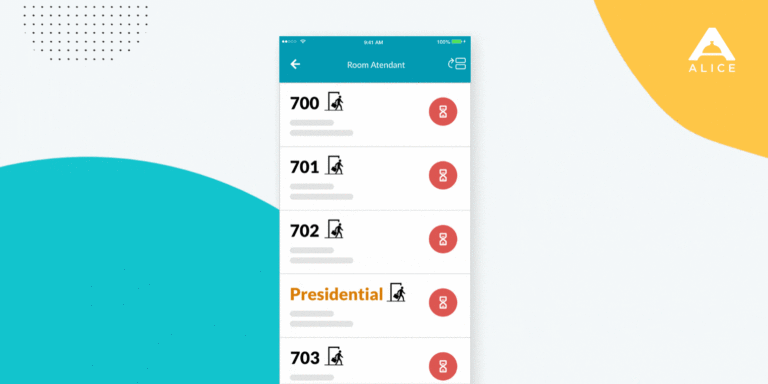 Managing Housekeeping Room Attendants with Mobile Rooms Reorder