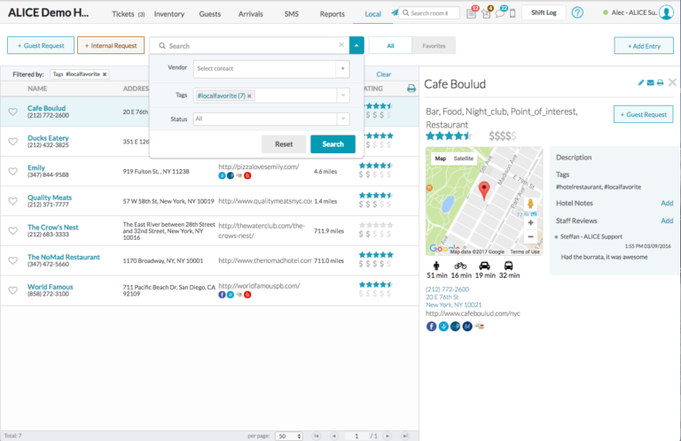 Mr. Ring Wants a Table for Two: How ALICE Concierge Helps It Happen