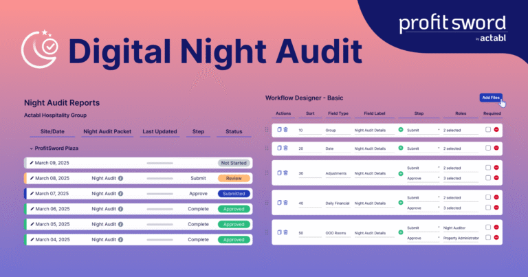 How We Digitized the Night Audit Process - Actabl