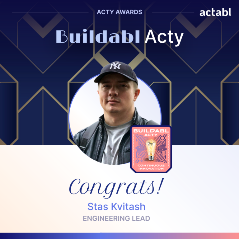 Celebrating Our Q2 Acty Winners - Actabl