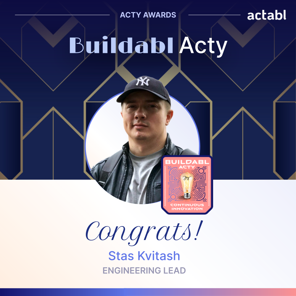 Celebrating Our Q2 Acty Winners - Actabl