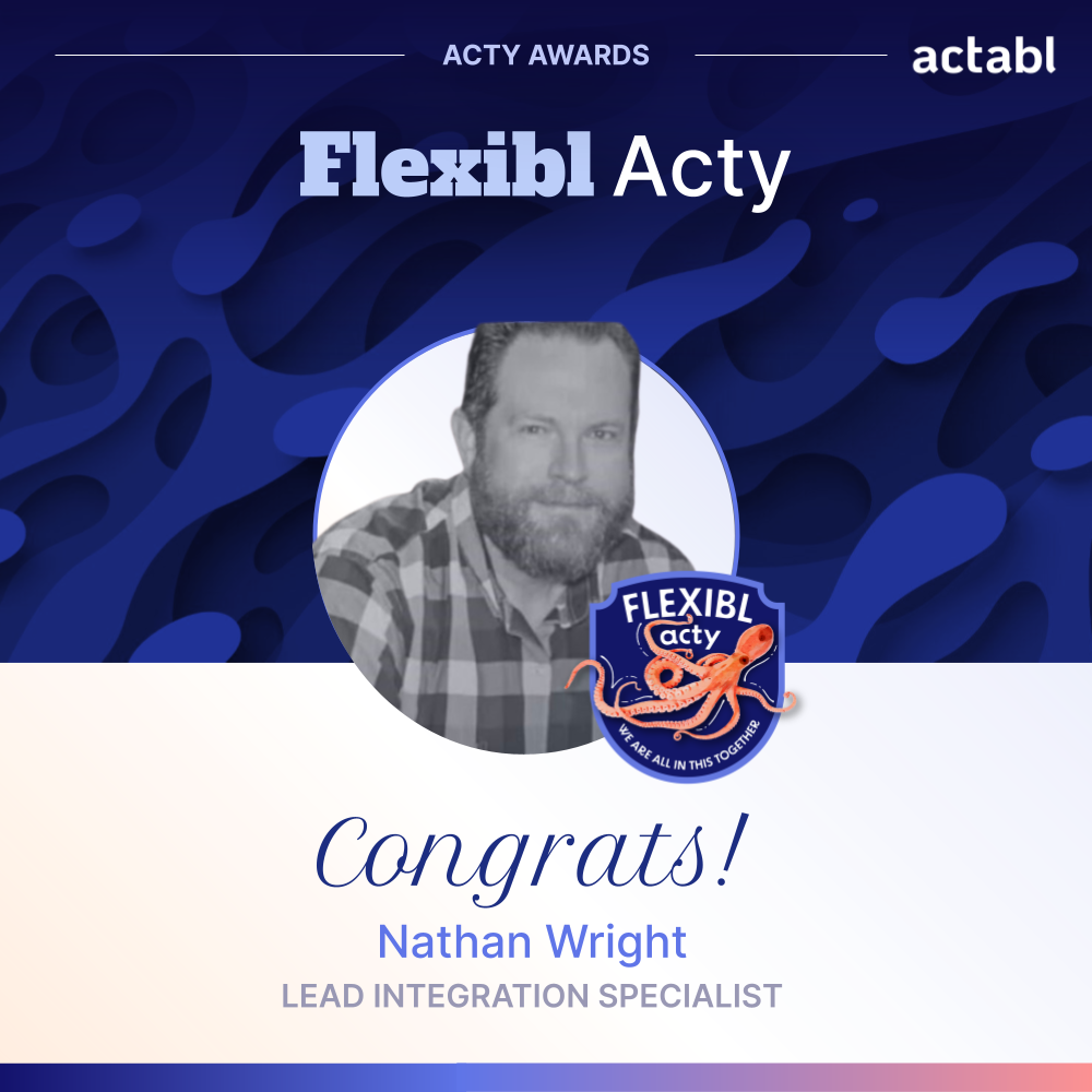 Celebrating Our Q2 Acty Winners - Actabl