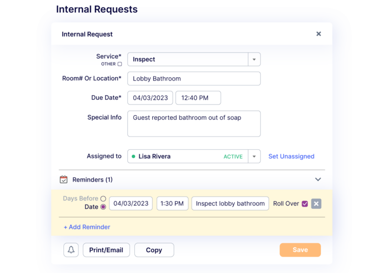 Service Delivery System Software | Actabl Hotel Software